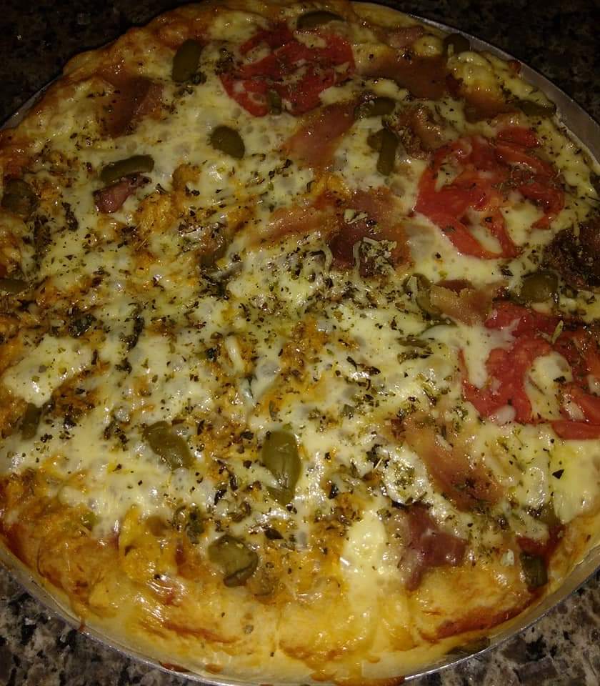 Pizza caseira - Receita das Marias